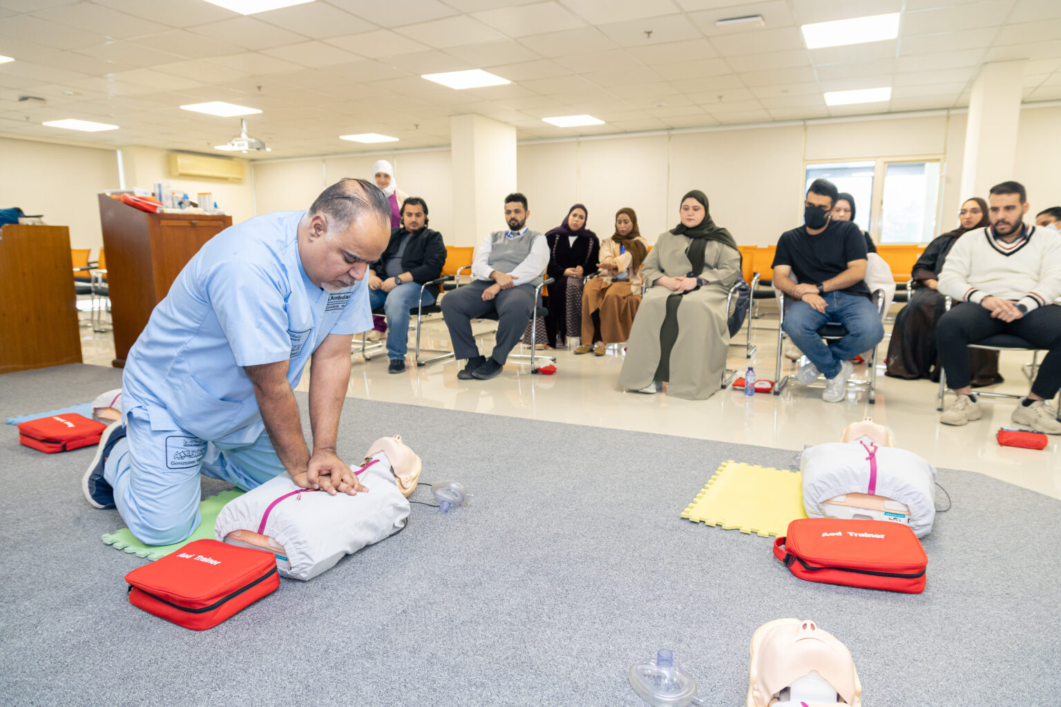 Kingdom University Organizes a First Aid Course to Prepare a Team to ...
